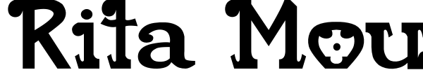 Скачать шрифт Rita Mouse (Рита Мыши) - Fontomania.ru