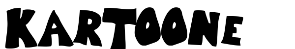 Скачать шрифт Kartoone (Kartoone) - Fontomania.ru