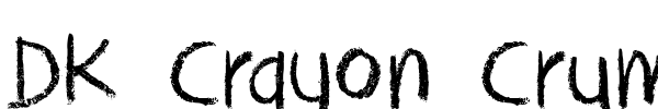 Скачать шрифт DK Crayon Crumble (ДК мелок крошится) - Fontomania.ru