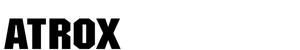 Скачать шрифт Atrox (Участников atrox) - Fontomania.ru