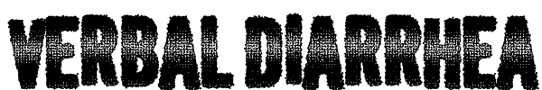 Скачать шрифт Verbal Diarrhea (Словесный Понос) - Fontomania.ru