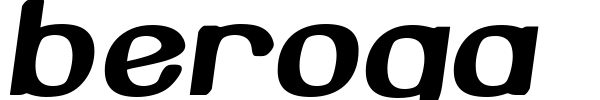 Скачать шрифт Beroga (Вегодабыл) - Fontomania.ru
