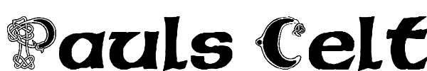 Скачать шрифт Pauls Celtic Font 2 (Шрифт Паулс Селтик 2) - Fontomania.ru