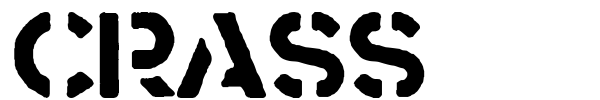 Скачать шрифт Crass (Красс) - Fontomania.ru