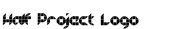Скачать шрифт Half Project Logo (Половина Логотипа Проекта ...