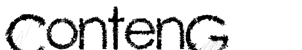 Скачать шрифт ContenG (ContenG) - Fontomania.ru