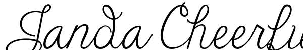 Скачать шрифт Janda Cheerful Script (Янда Веселый Сценарий) - Fontomania.ru