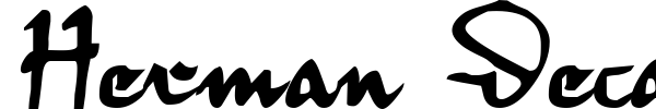 Скачать шрифт Herman Decanus AH (Герман Decanus ах) - Fontomania.ru