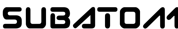 Скачать шрифт Subatomic Tsoonami (Субатомные Tsoonami) - Fontomania.ru