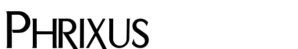 Скачать шрифт Phrixus (Сайту phrixus) - Fontomania.ru