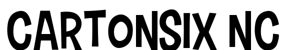 Скачать шрифт Cartonsix NC (Cartonsix НК) - Fontomania.ru