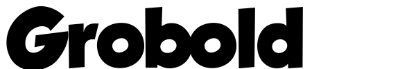 Скачать шрифт Grobold (Grobold) - Fontomania.ru