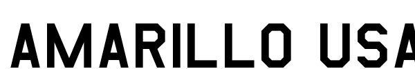 Скачать шрифт Amarillo USAF (Амарилло ВВС США) - Fontomania.ru