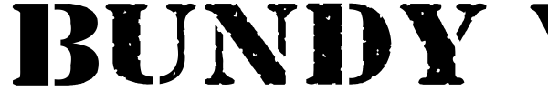 Скачать шрифт Bundy Yellow (Банди Желтый) - Fontomania.ru