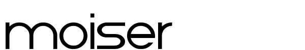 Скачать шрифт Moiser (Moiser) - Fontomania.ru