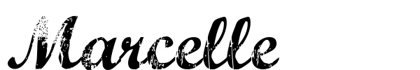 Скачать шрифт Marcelle (Марсель) - Fontomania.ru