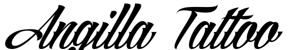 Скачать шрифт Angilla Tattoo (Angilla Татуировки) - Fontomania.ru